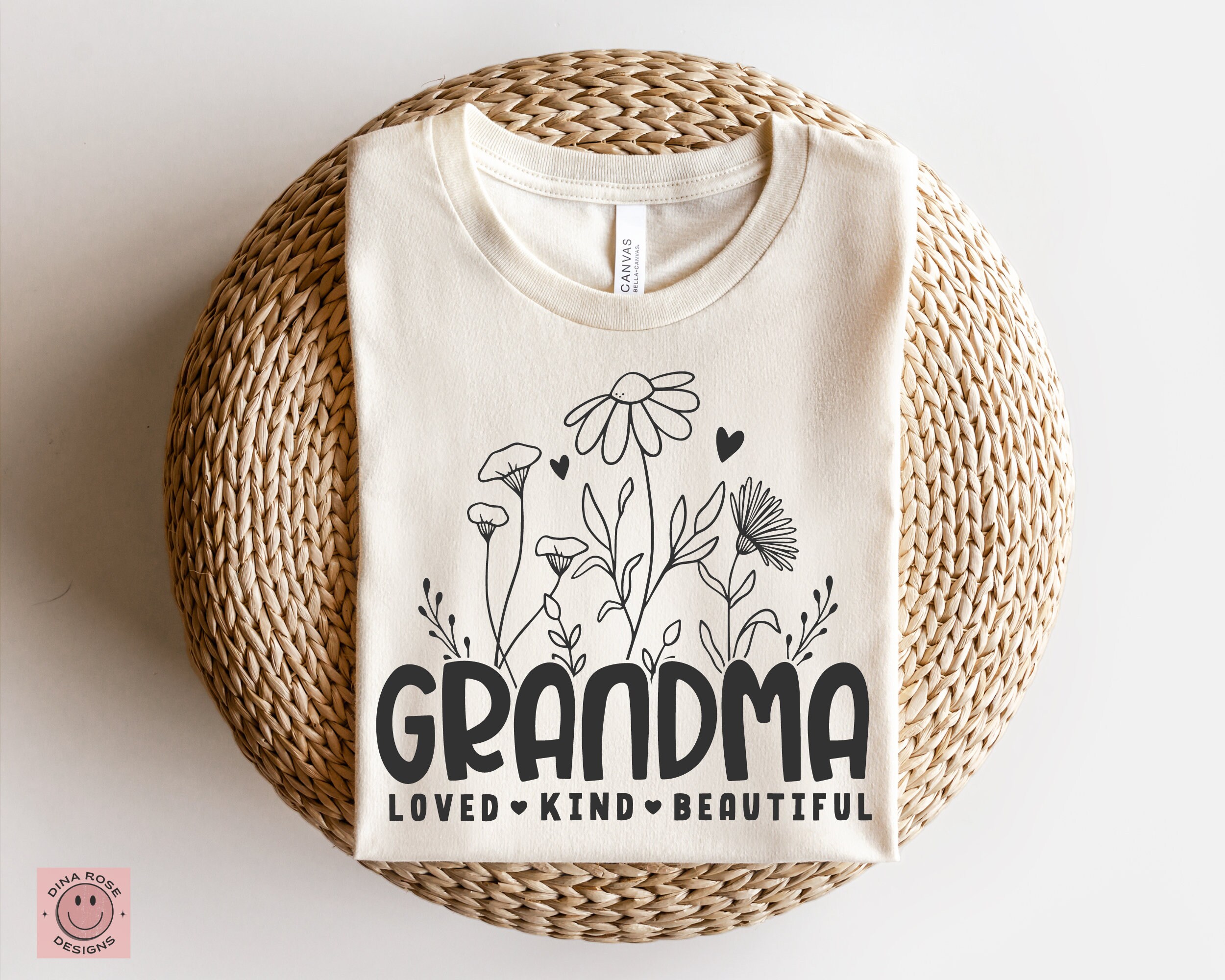 Oma Svg, Oma Floral Svg, Geliebte Oma Svg, Großmutter Svg, Oma Svg, Oma ...