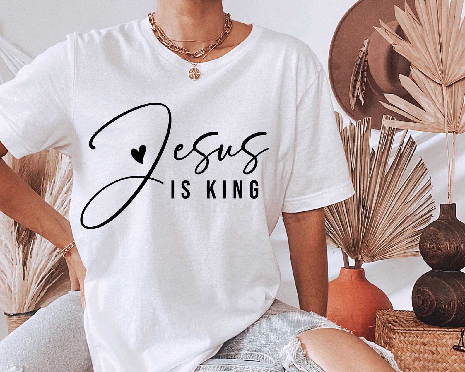 Jesus is King Svg, Jesus Svg, Christian Svg, Bible Verse Svg, Religious ...