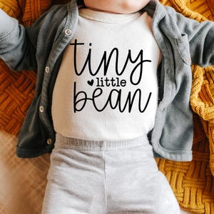Tiny Little Bean Svg, Newborn Svg, Baby Svg, Funny Baby Svg, Cute Baby ...