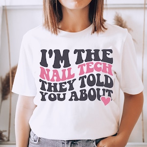 I'm the Nail Tech They Told You About Svg, Nail Tech Svg, Nail ...