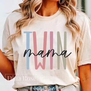 Twin Mama Svg, Twin Mom Svg, Mom of Twins Svg, Mother's Day Svg, Twin ...