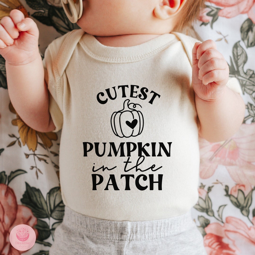 Cutest Pumpkin in the Patch Svg, Fall Baby Svg, Fall Toddler Svg, Fall ...