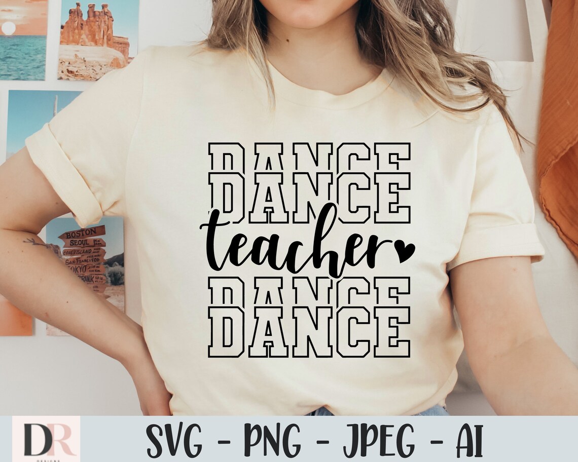 Dance Teacher Svg Dance Coach Svg Dance Svg Choreography - Etsy