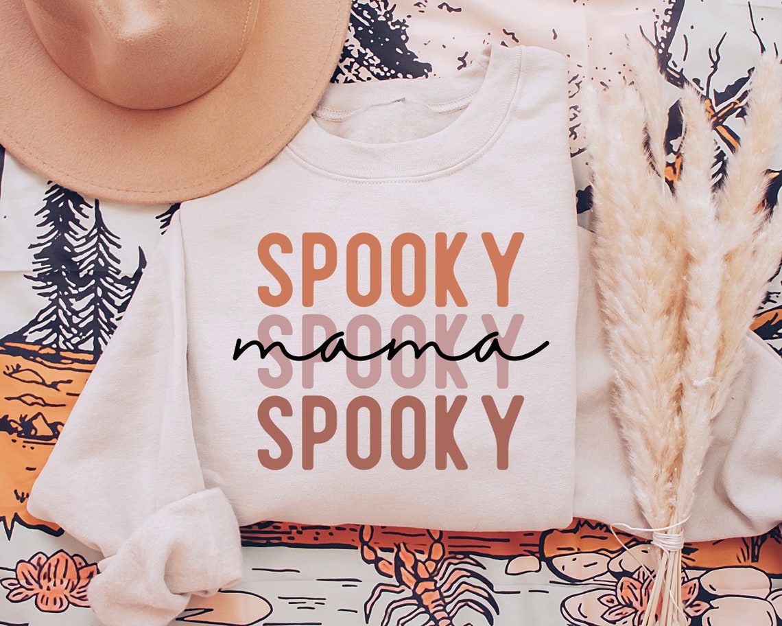 Spooky Mama Svg, Halloween Svg, Spooky Svg, Mama Quotes Svg, Halloween ...