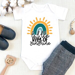 Little Ray of Sunshine Svg, Baby Svg, Onesie Svg, You Are My Sunshine ...