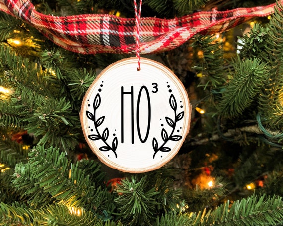 Ho 3 Svg Funny Ho Svg Ho Ho Ho Svg Christmas Ornament Svg | Etsy