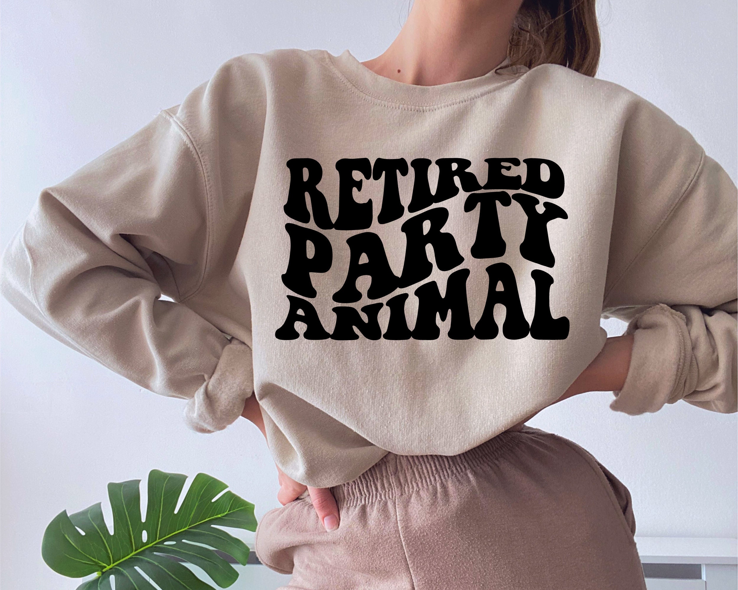 Retired Party Animal Svg Retired Svg Funny Retirement Svg - Etsy