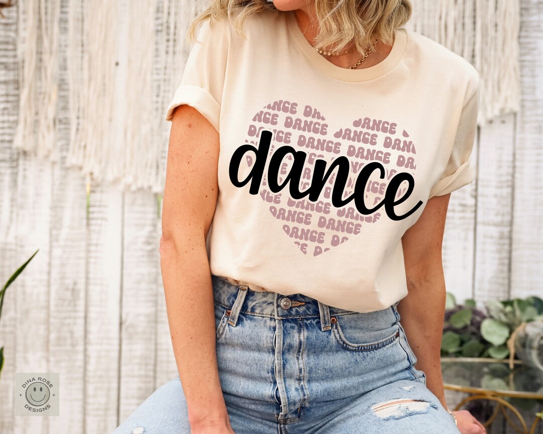 Dance Svg, Dance Heart Svg, Dance Shirt Svg, Dancing Svg, Dance Teacher ...