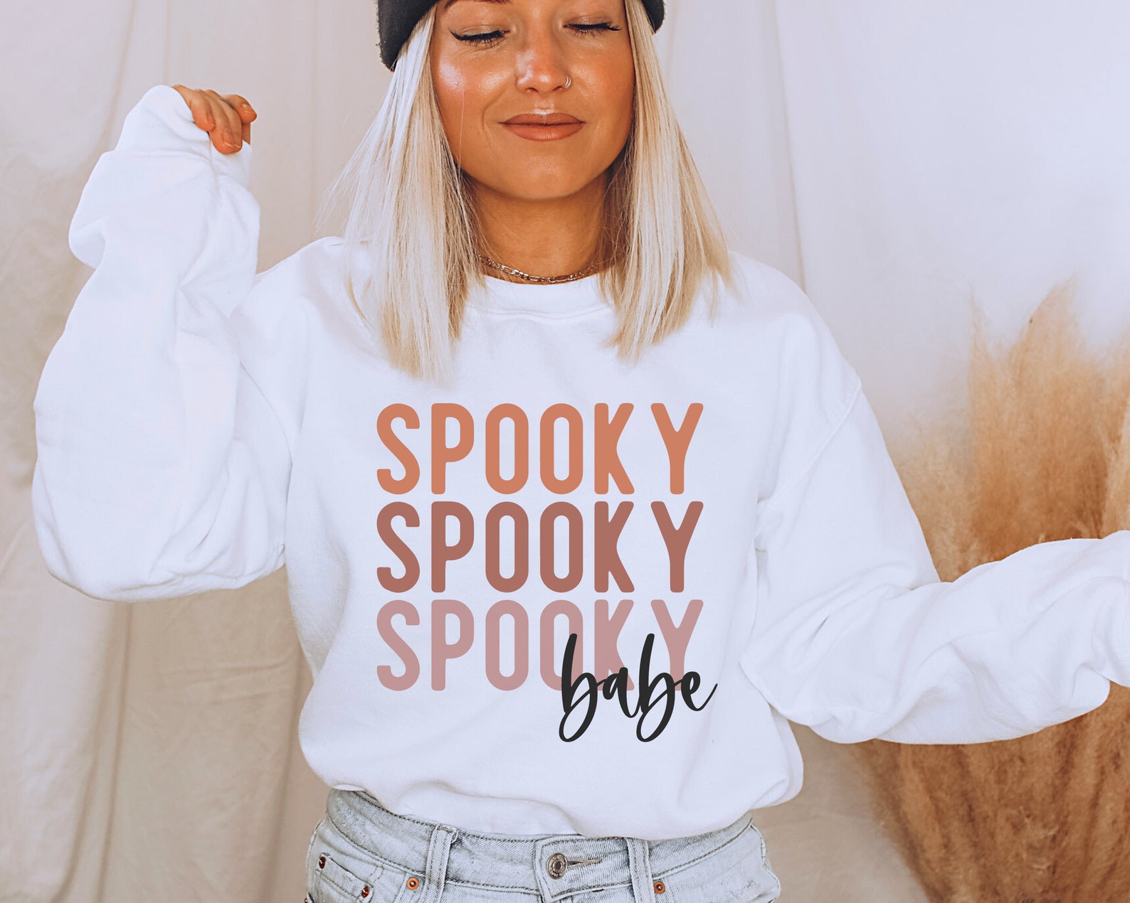 Spooky Babe Svg, Halloween Svg, Spooky Svg, Spooky Girl Svg, Spooky Mom ...