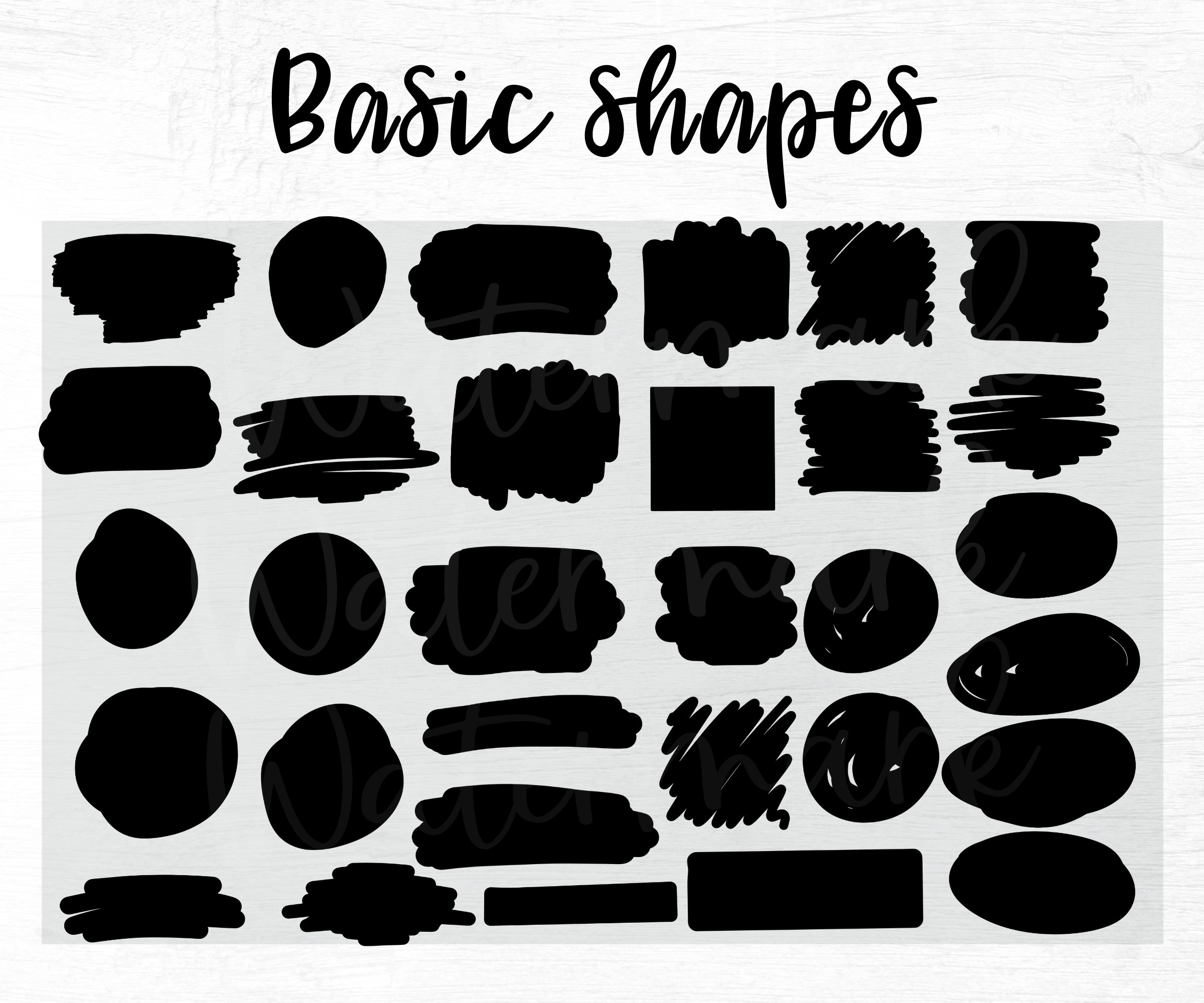 Brush Stroke Svg Bundle, 84 Paint Brush Strokes Svg, Keychain Svg ...