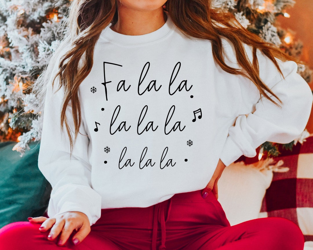 Falala Svg, Falalala Svg, Falalalala Svg, Christmas Svg, Christmas Song ...