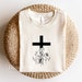 Cross Svg, Floral Cross Svg, Christian Svg, Christian Floral Svg, Cross ...