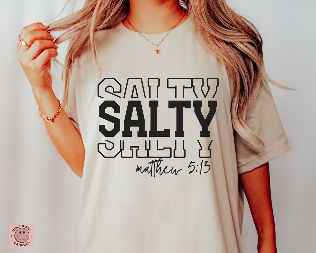 Salty Matthew Svg, Bible Verse Svg, Christian Svg, Matthew 5:13 Svg ...