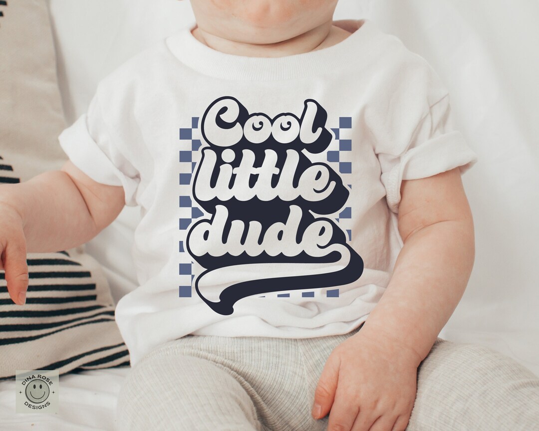 Cool Little Dude Svg, Funny Toddler Svg, Retro Kids Svg, Cool Kids Svg ...