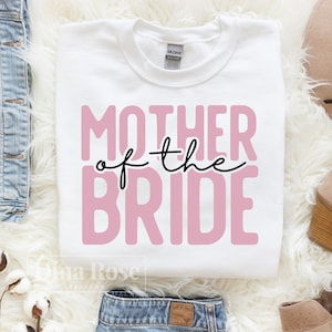 Mother of the Bride Svg Png, Mom of Bride Svg, Wedding Svg, Bride Tribe ...