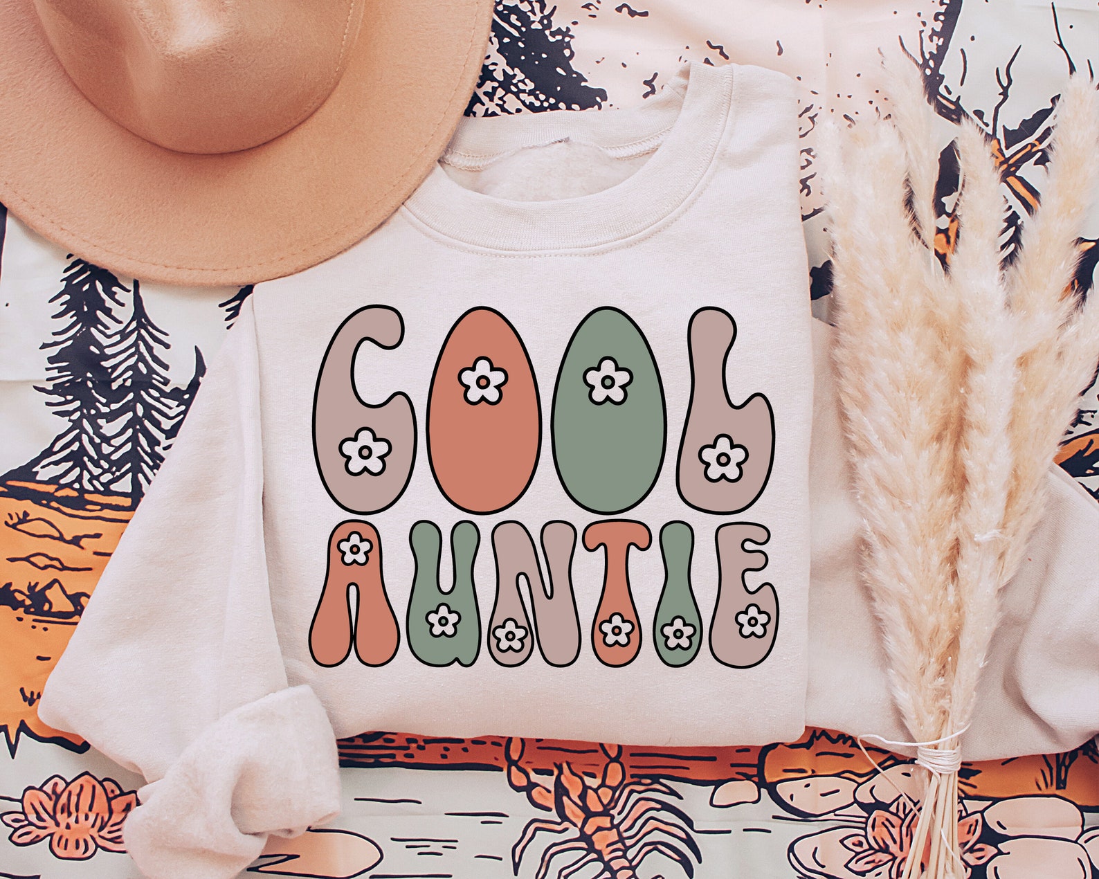 Cool Auntie Svg Cool Aunt Svg Aunt Retro Svg Aunt Quotes - Etsy