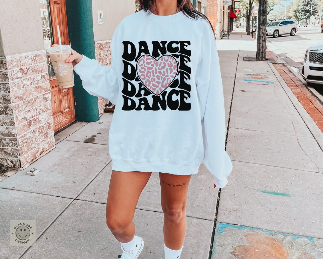 Dance Svg, Dance Heart Svg, Dance Leopard Svg, Dance Shirt Svg, Dance ...