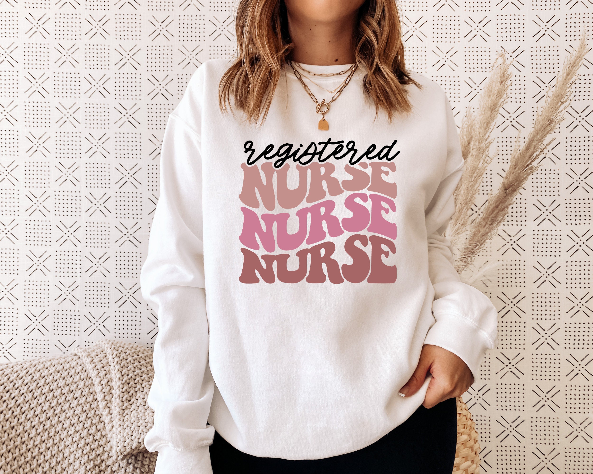 Registered Nurse Svg, Wavy Nurse Svg, Nursing Svg, Wavy Text Svg ...