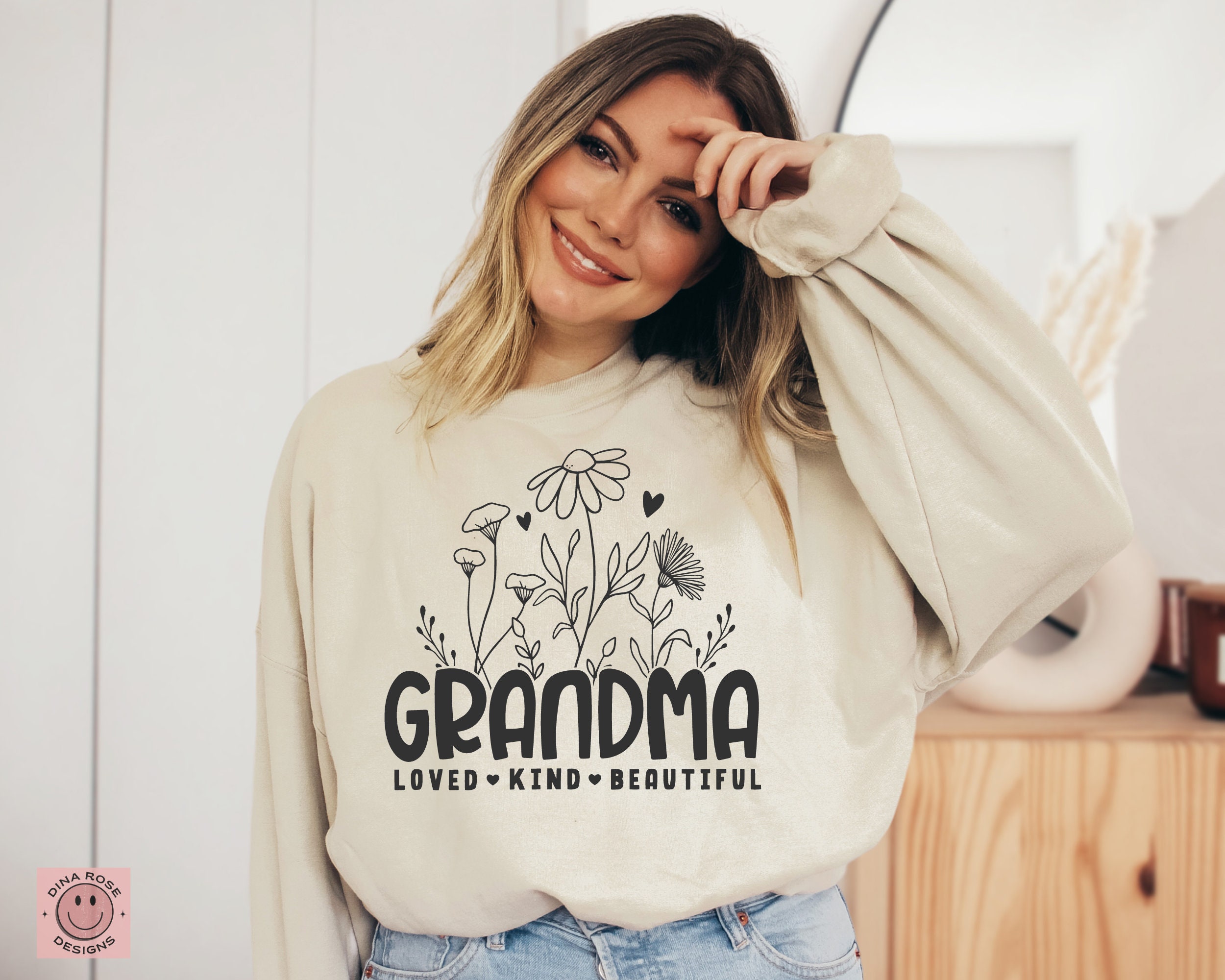 Oma Svg, Oma Floral Svg, Geliebte Oma Svg, Großmutter Svg, Oma Svg, Oma ...