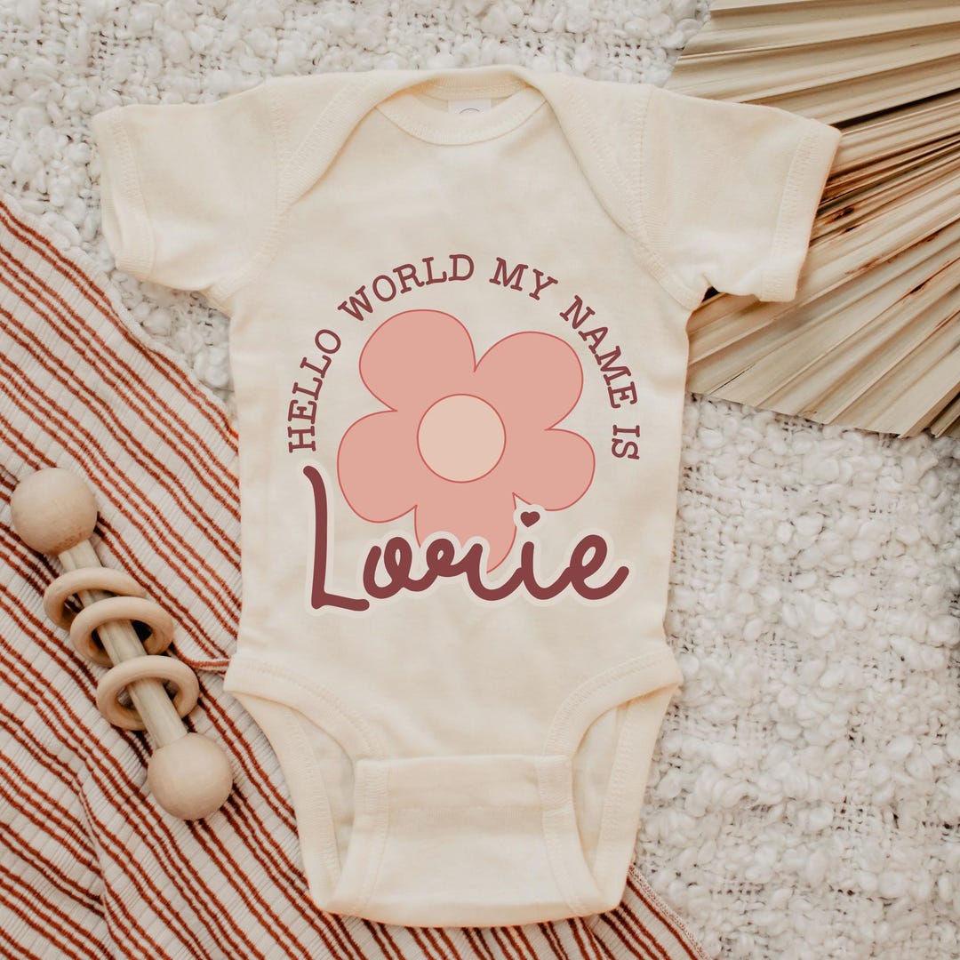 Custom Baby Svg, Personalized Baby Name Svg Png, Hello World Svg, My ...