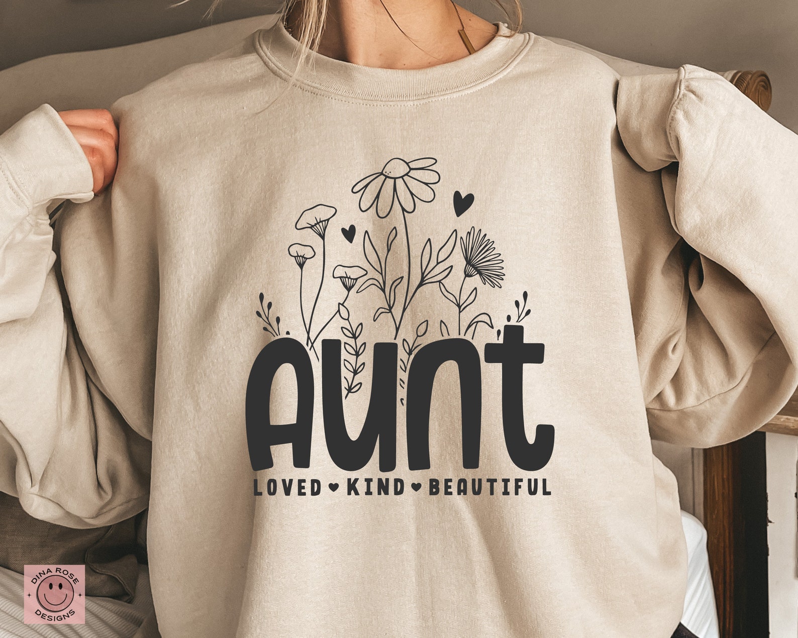 Aunt Svg, Aunt Floral Svg, Aunt Shirt Svg, Loved Aunt Svg, Aunt Quotes ...