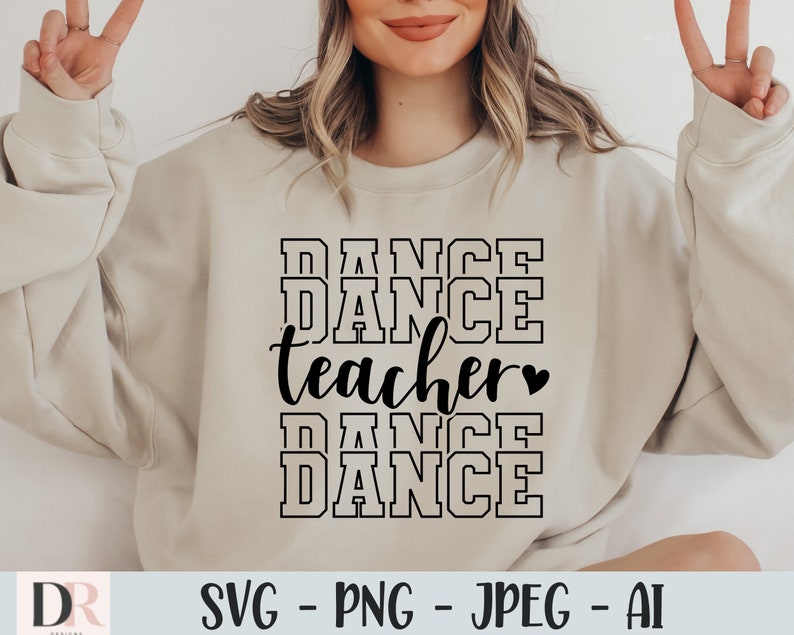Dance Teacher Svg Dance Coach Svg Dance Svg Choreography - Etsy