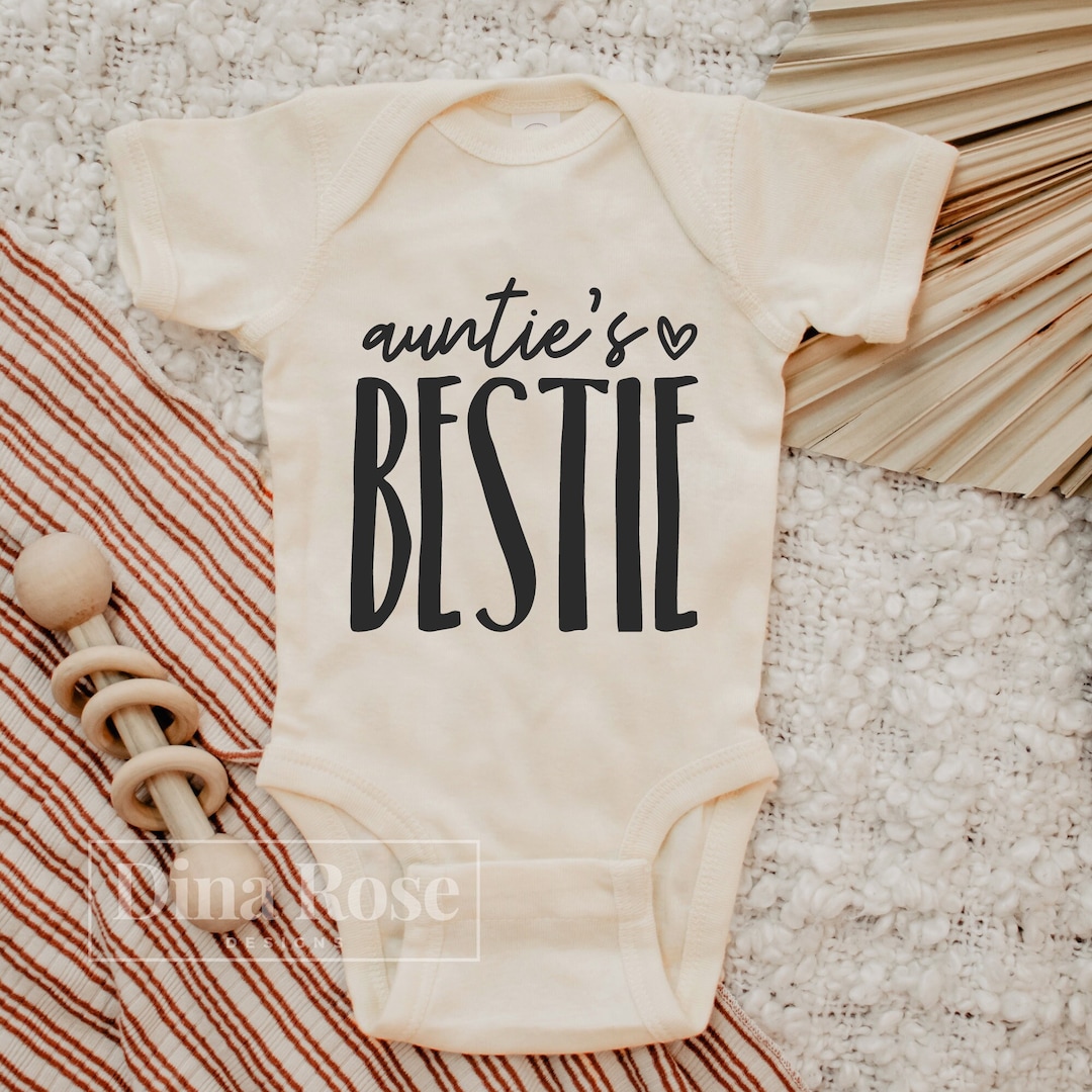 Auntie's Bestie Svg, Baby Svg, Baby Onesie Svg, Auntie Svg, Aunt Svg ...