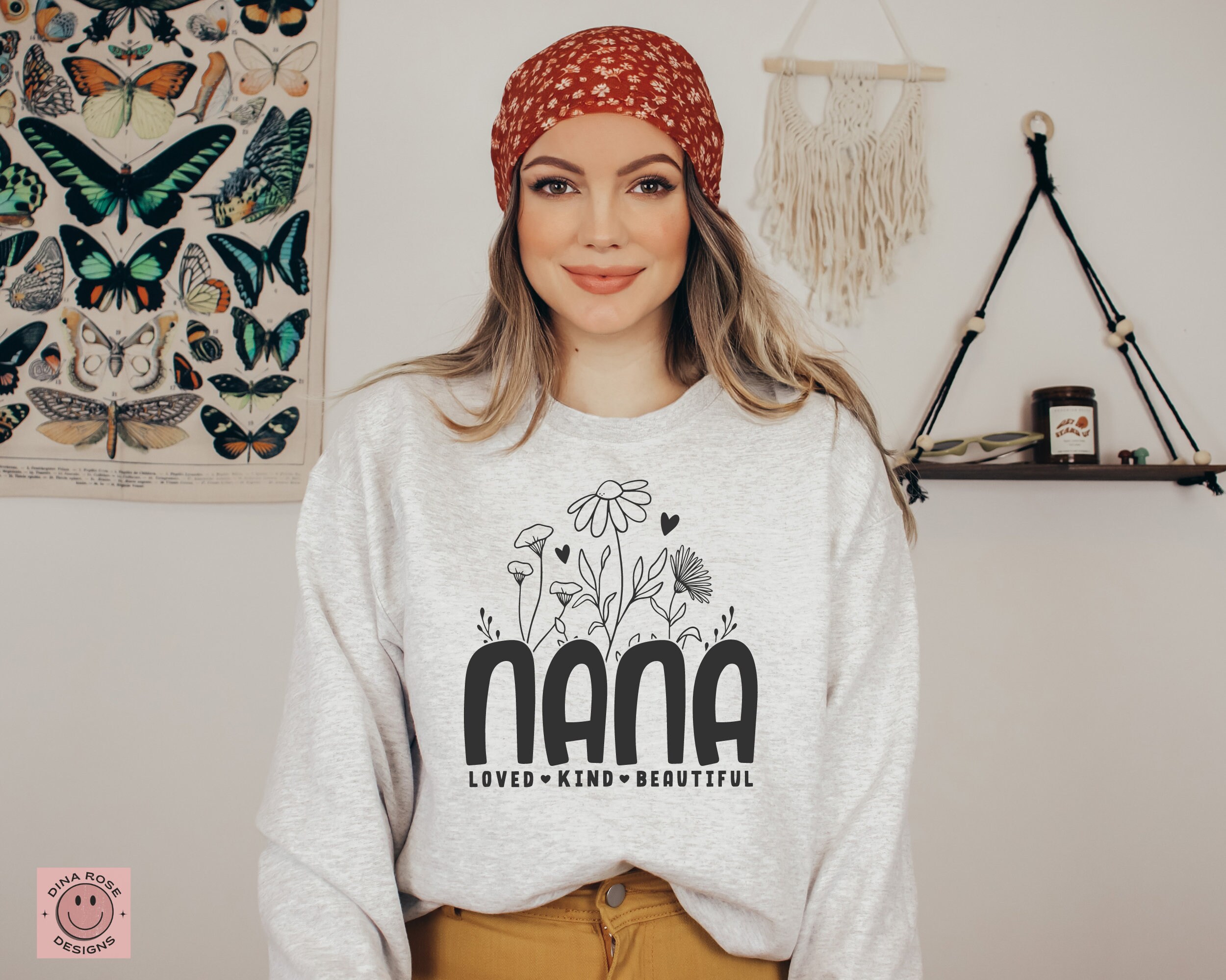 Nana Svg Nana Floral Svg Nana Flower Svg Nana Shirt Svg - Etsy Australia