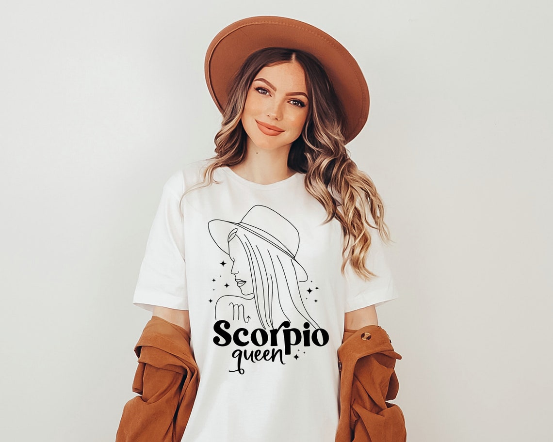 Scorpio Queen Svg, Scorpio Svg, Scorpio Girl Svg, Scorpio Babe Svg ...