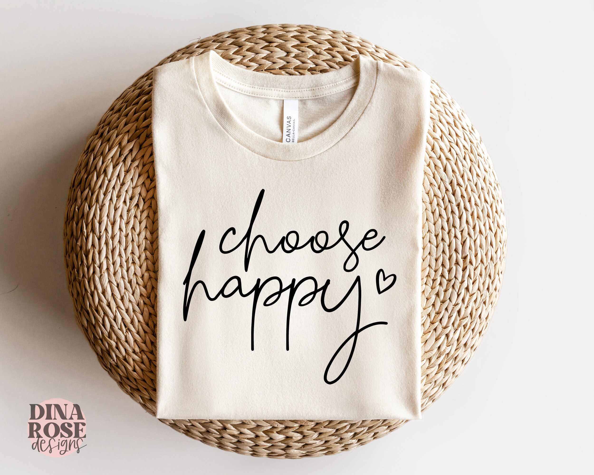 Choose Happy Svg Happiness Svg Inspirational Svg Mental | Etsy