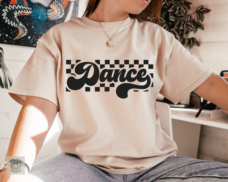 Dance Svg, Dance Shirt Svg, Retro Dance Svg, Dance Lover Svg, Trendy ...
