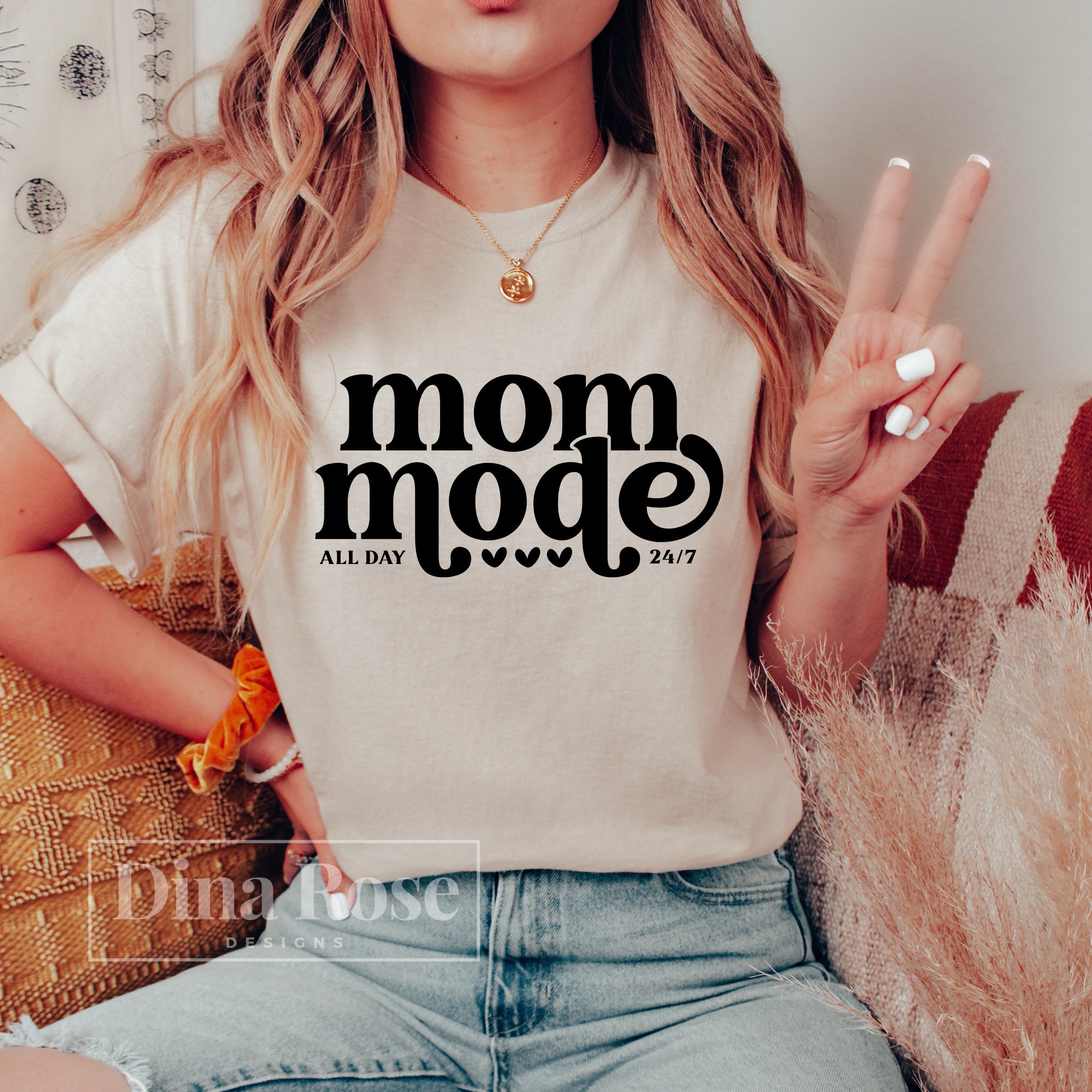 Mom Mode Svg, All Day Svg, Mom Svg, Mother Svg, Mama Svg, Mom Shirt Svg ...