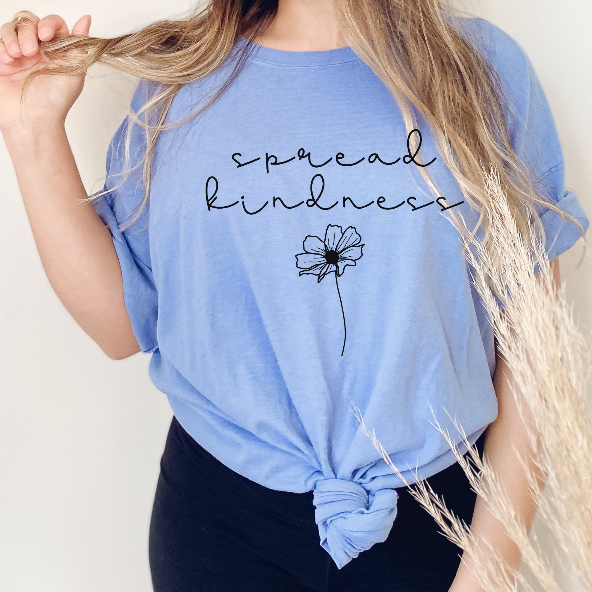 Spread Kindness Svg Be Kind Svg Botanical Floral | Etsy