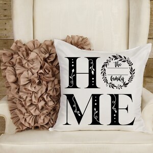 Home Svg, Home Sign Svg, Family Sign Svg, Family Name Svg, the Family ...