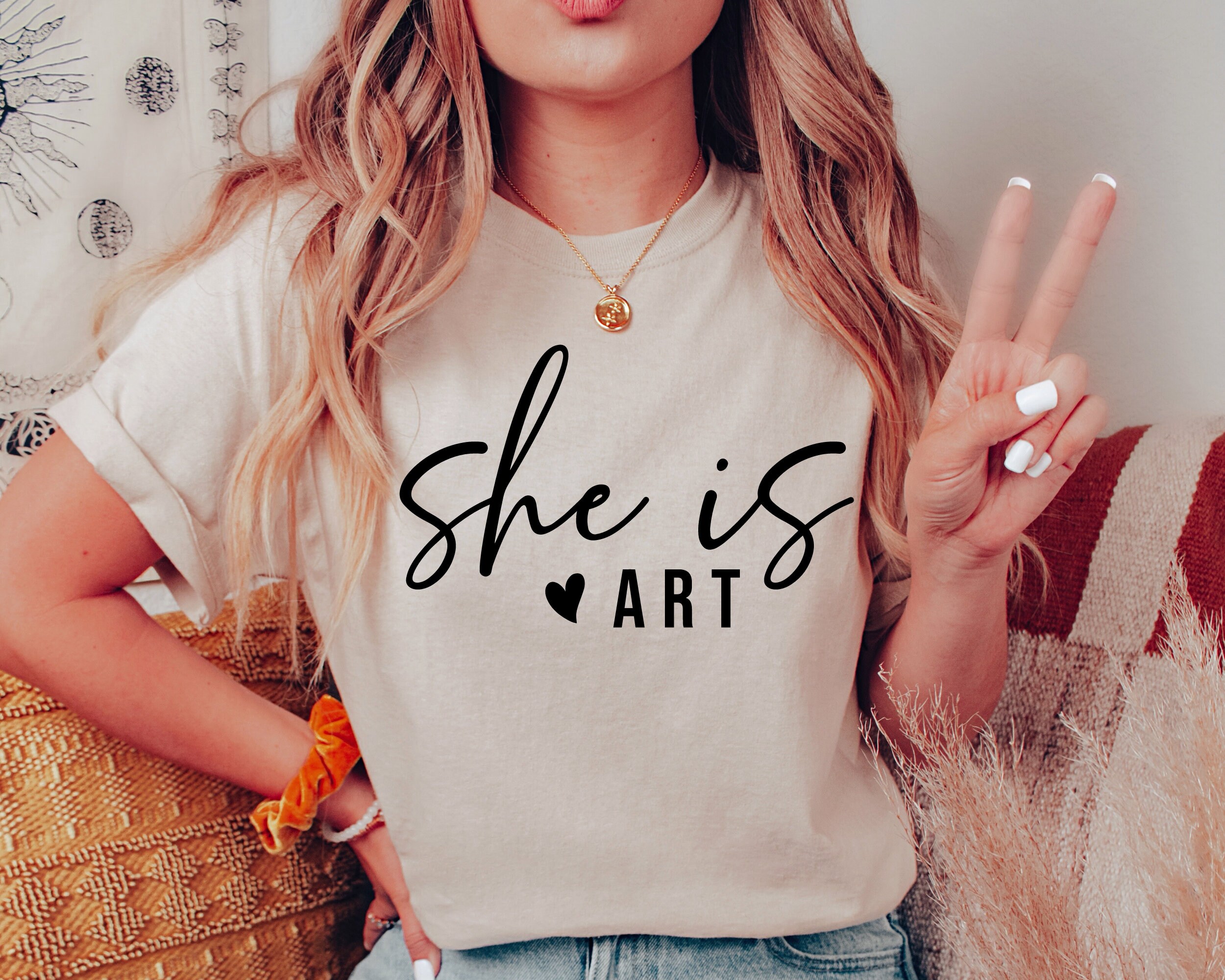 She is Art Svg Inspirational Svg Inspirational Quotes Svg - Etsy