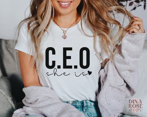 CEO She is Svg CEO Svg Boss Babe Svg Small Business Owner | Etsy