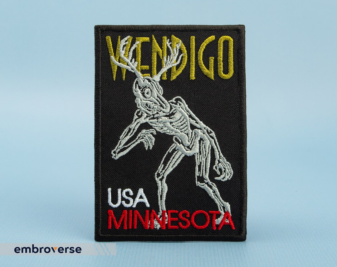 Wendigo Patch Mystic Evil Spirit Minnesota USA Reise - Etsy.de