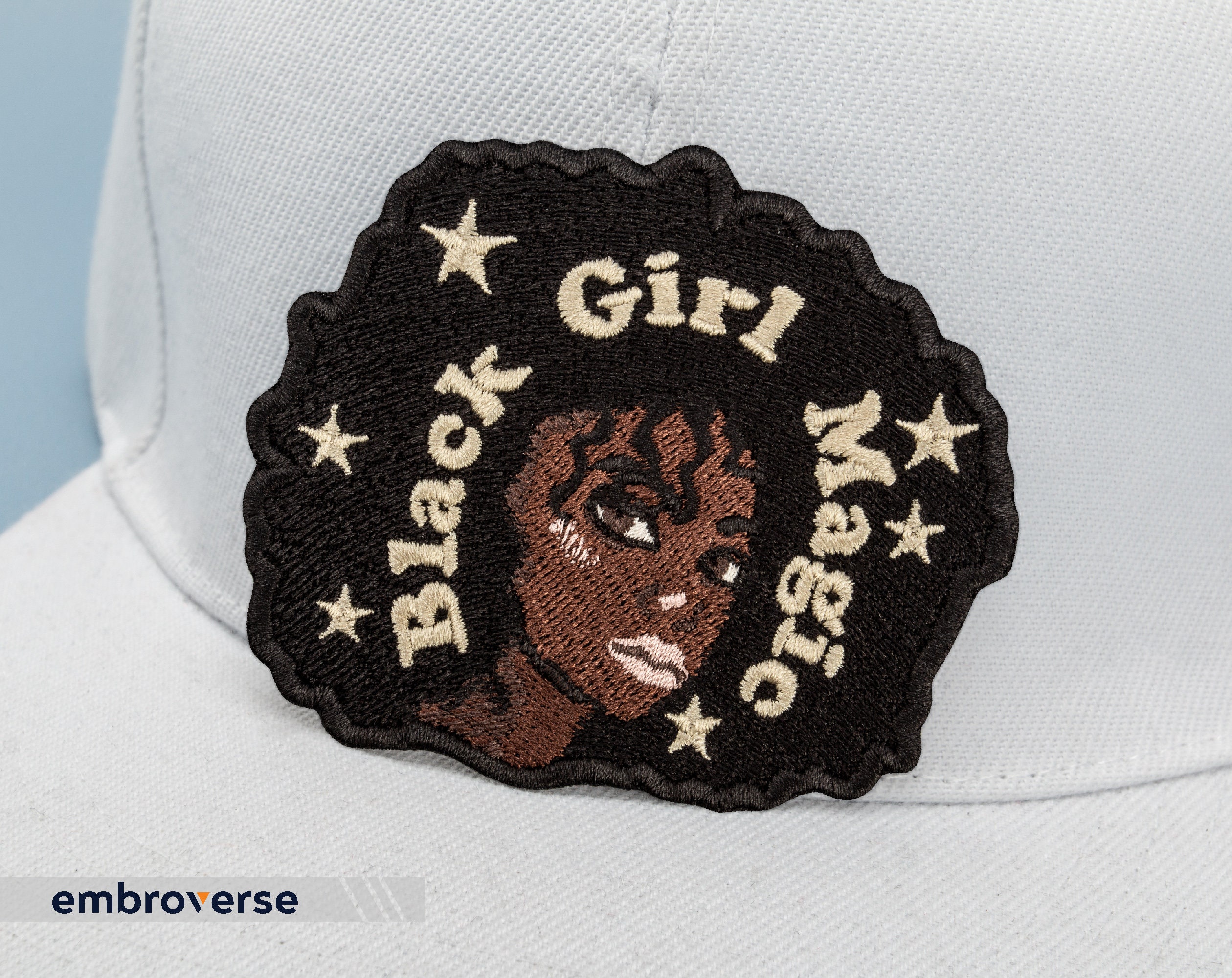 Black Girl Magic Patch Melanin Black Queen Embroidered - Etsy