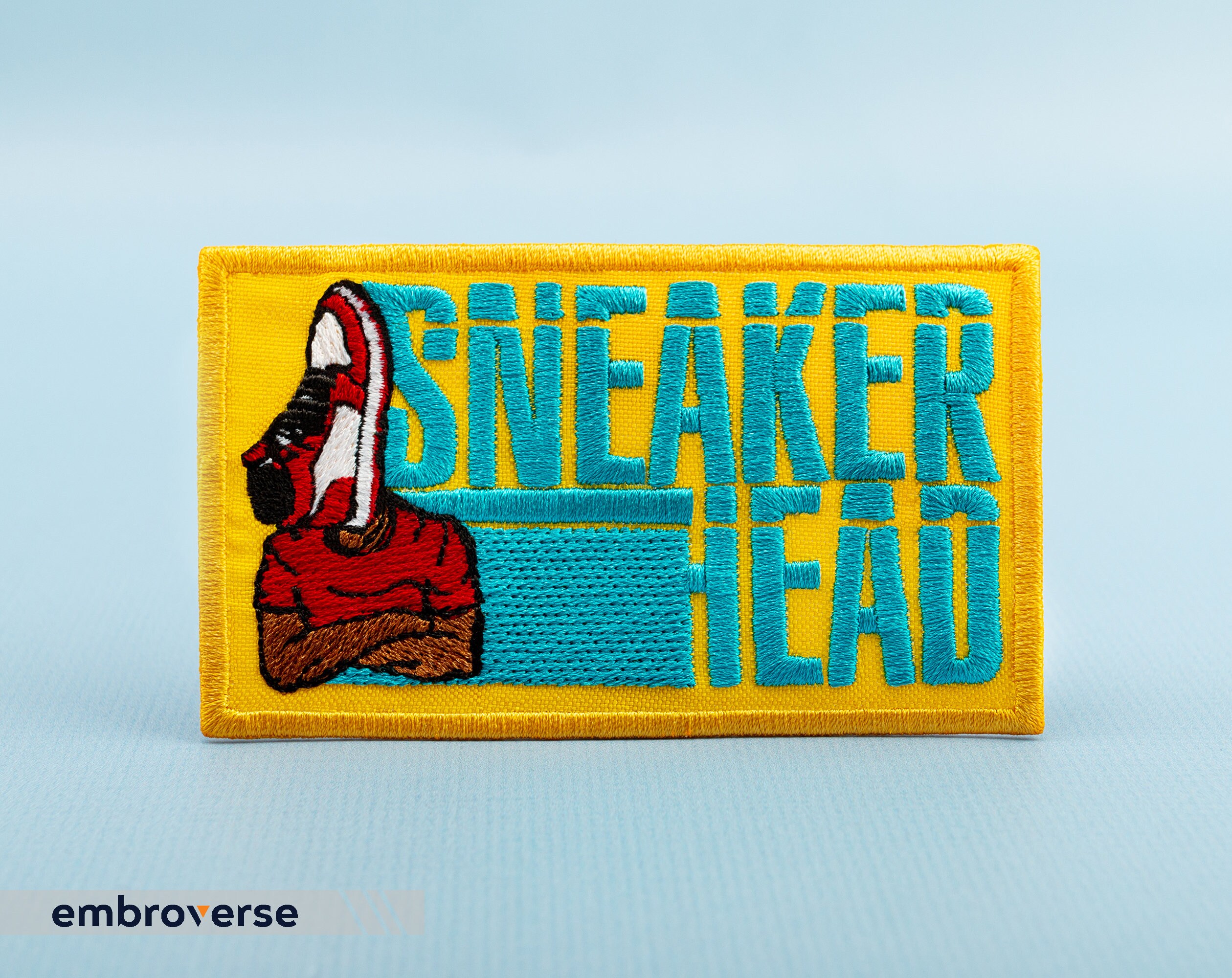 Sneaker Head Patch Funny Shoe Addict Quote Embroidered | Etsy