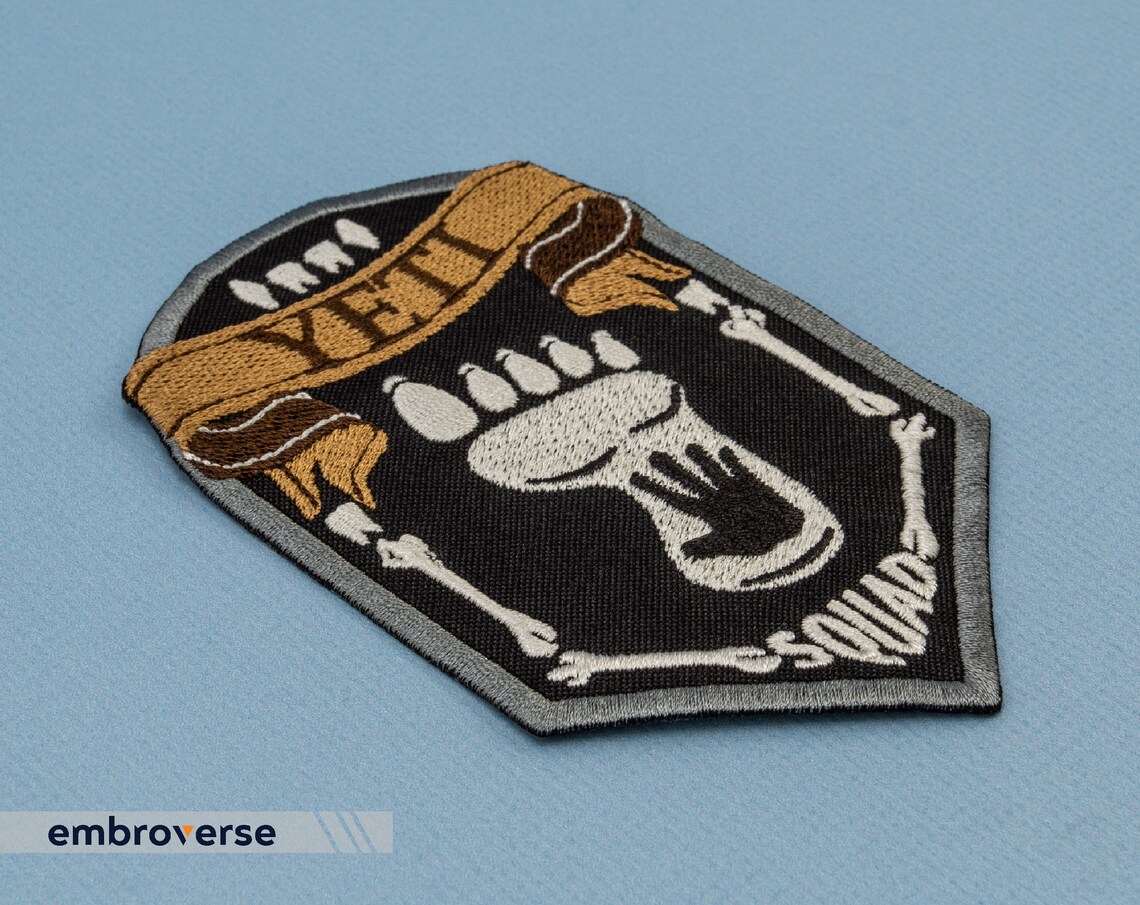 Yeti Squad Bigfoot Patch Bigfoot Sasquatch Cryptozoology - Etsy
