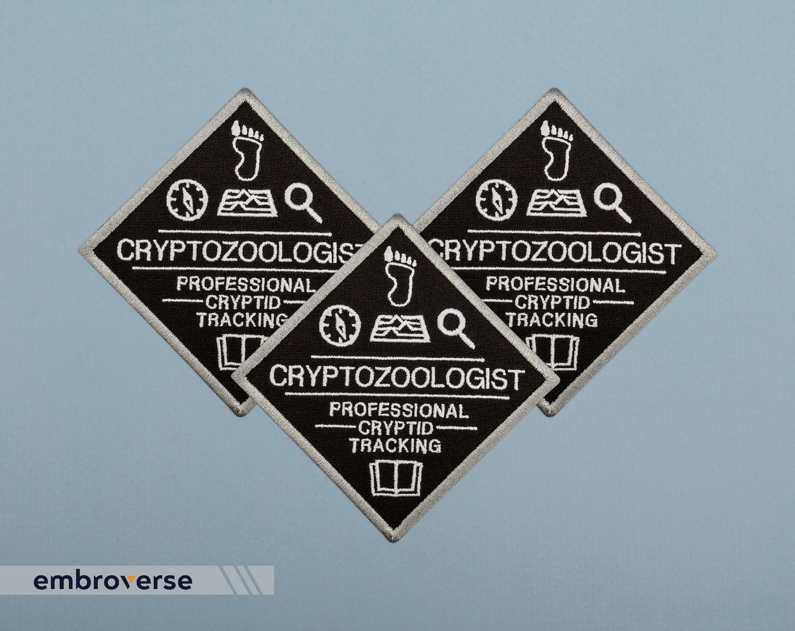 Cryptozoologist Patch - Embroidered Professional Cryptid Tracking ...