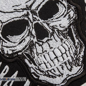 Paramedic Skull Patch - Embroidered EMT Medical Emblem - Iron on ...