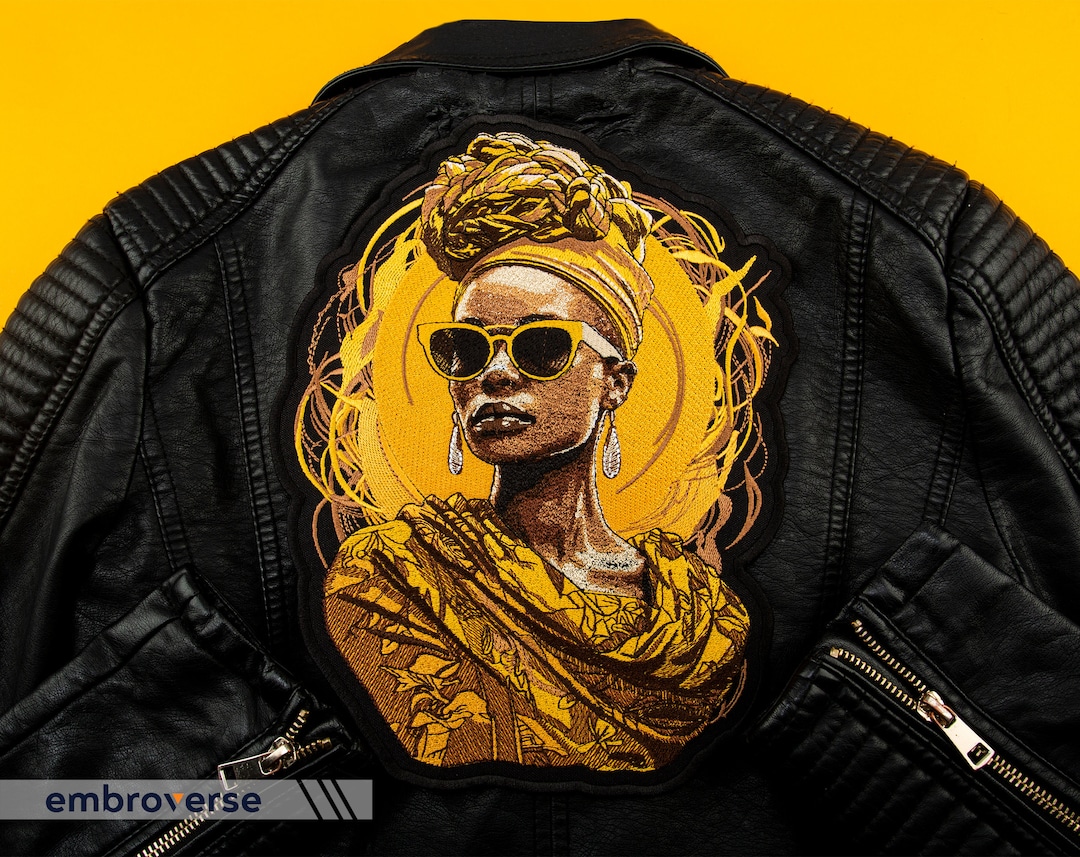 Black Woman Excellence Back Patch - Black Girl Magic, Power & Beauty ...