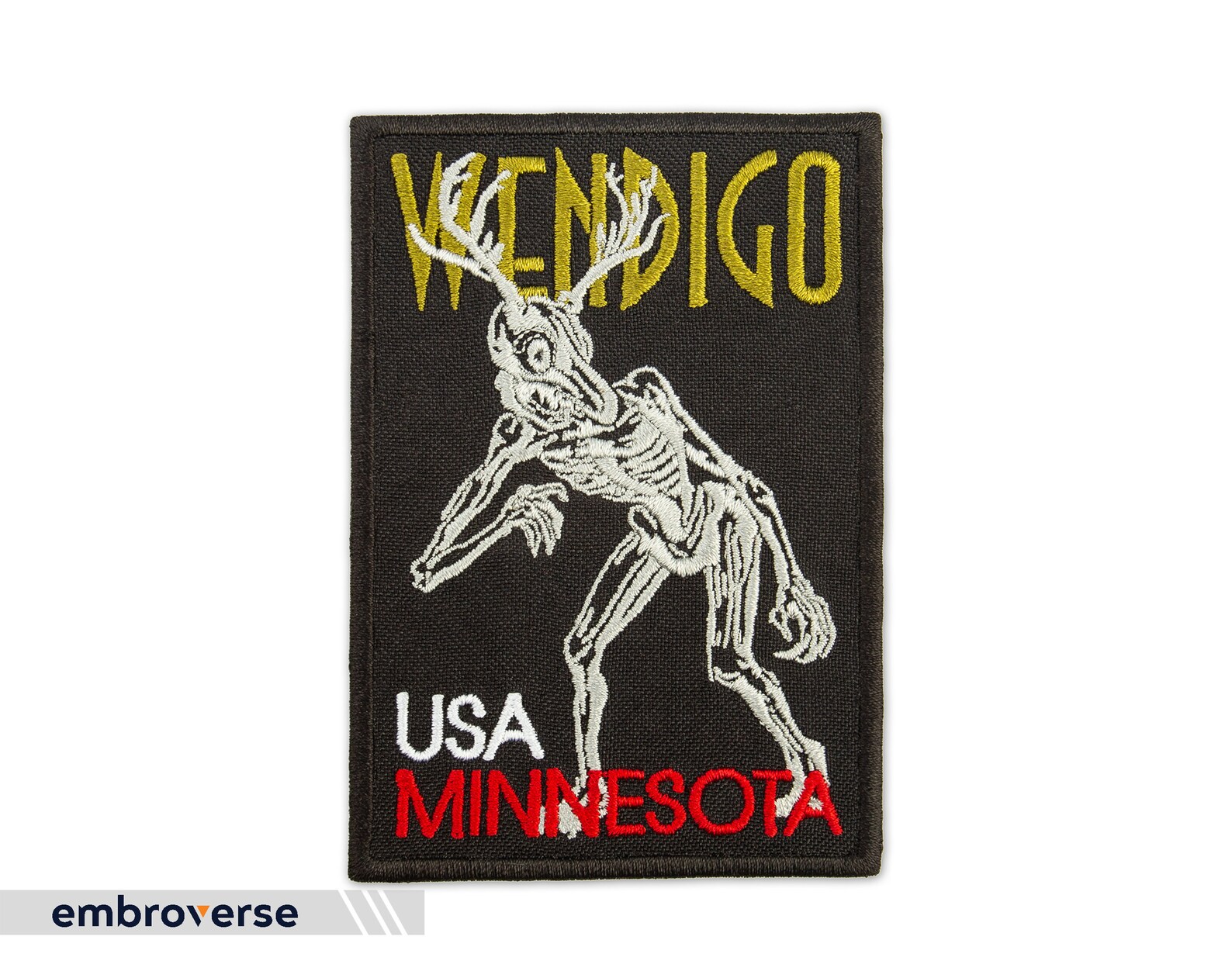 Wendigo Patch Mystic Evil Spirit Minnesota USA Reise | Etsy