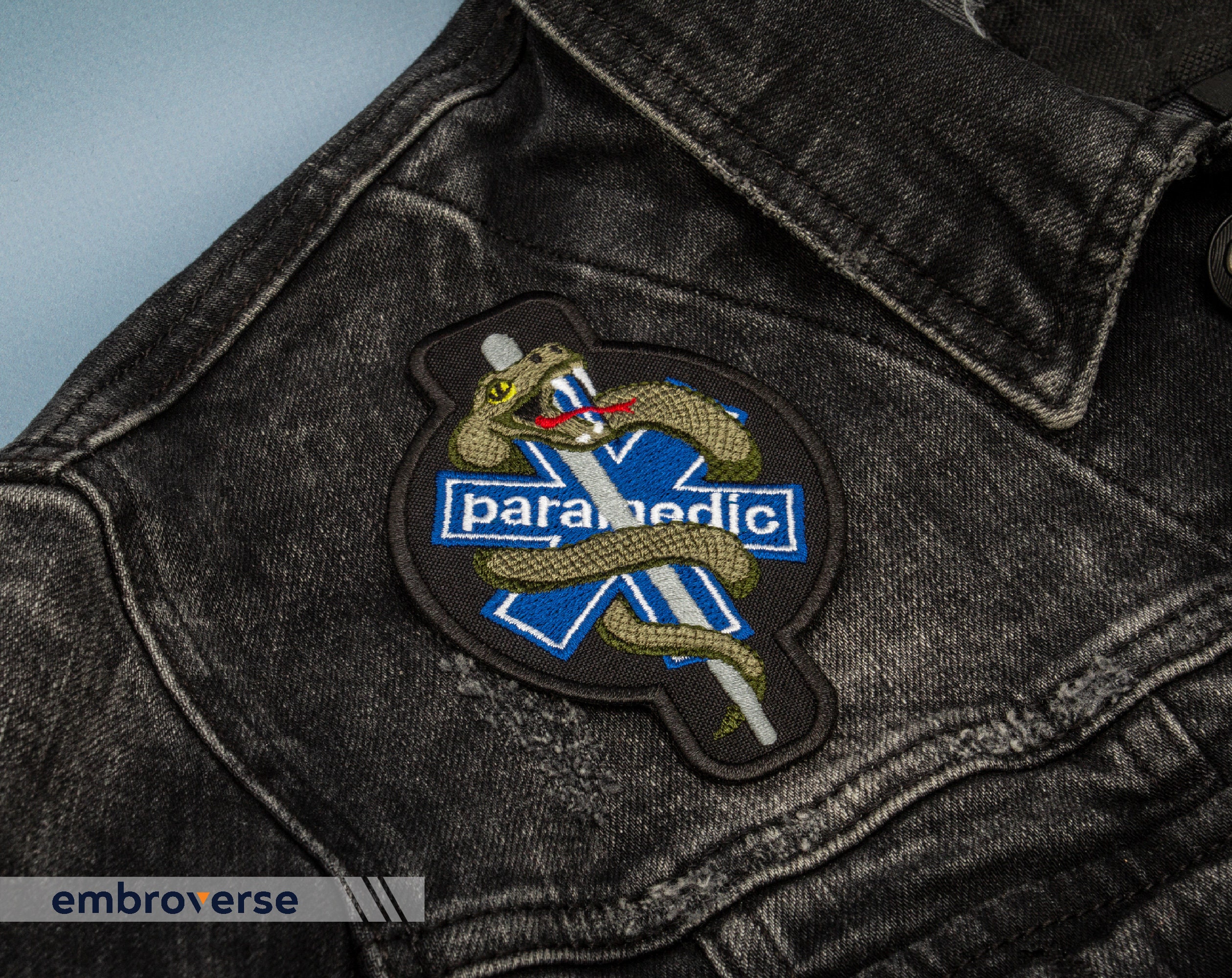 Paramedic Caduceus Patch EMT Emblem Emergency Medical | Etsy