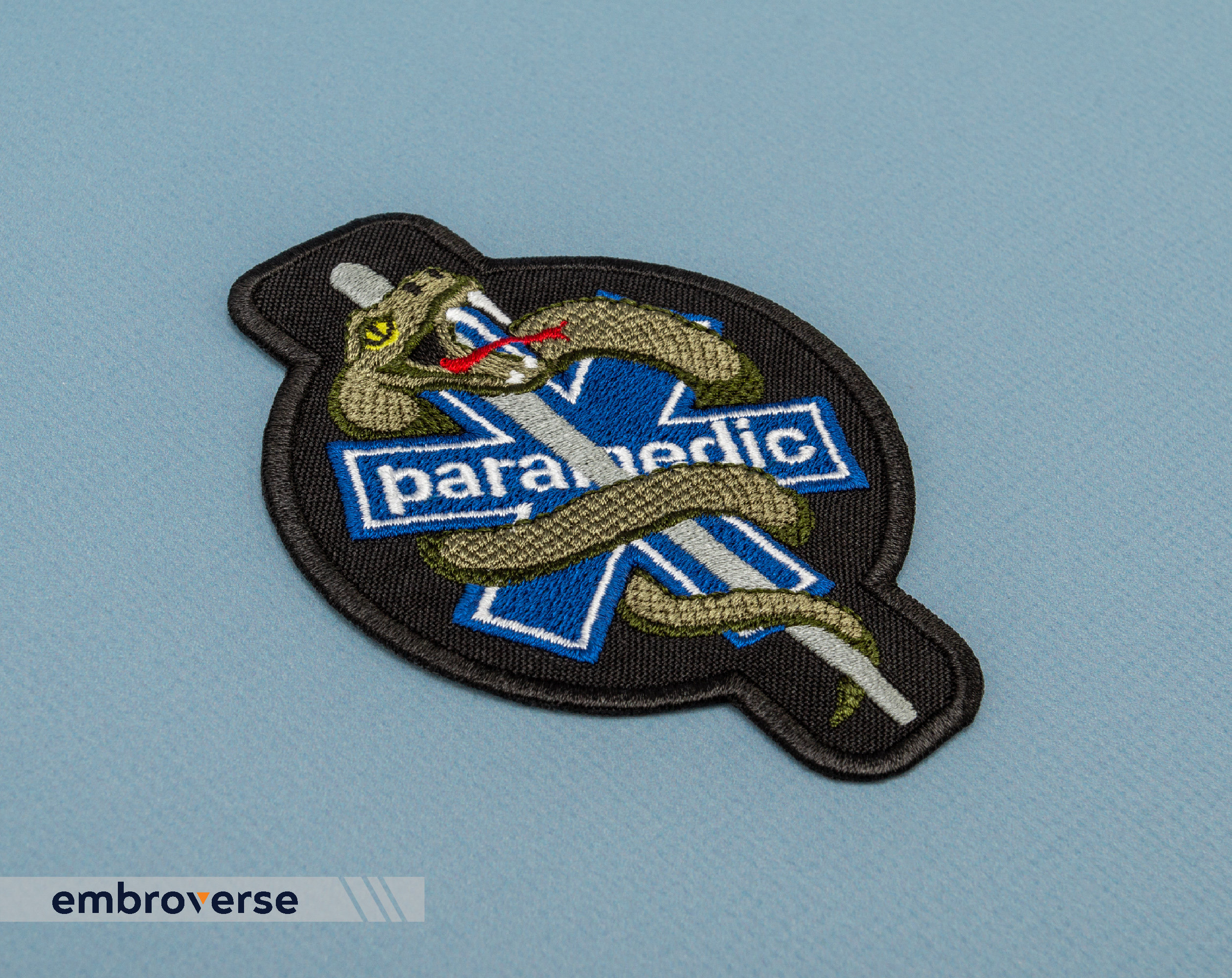 Paramedic Caduceus Patch EMT Emblem Emergency Medical | Etsy