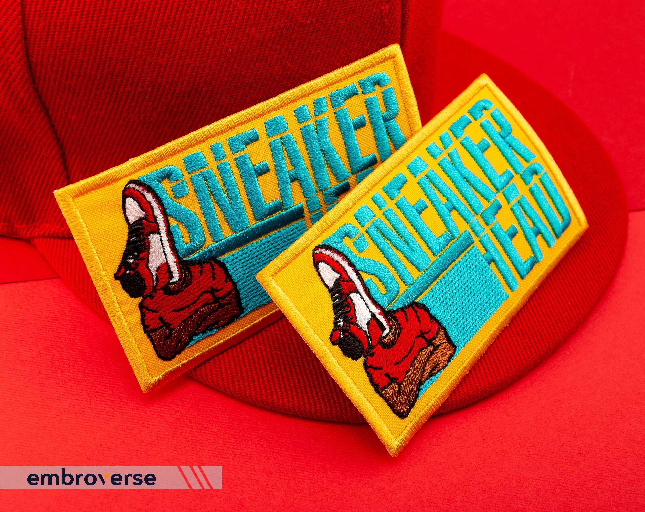 Sneaker Head Patch Funny Shoe Addict Quote Embroidered | Etsy