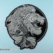 Heroic Lion Head Large Back Patch - Angry Wild Animal - Fantasy Cosplay ...