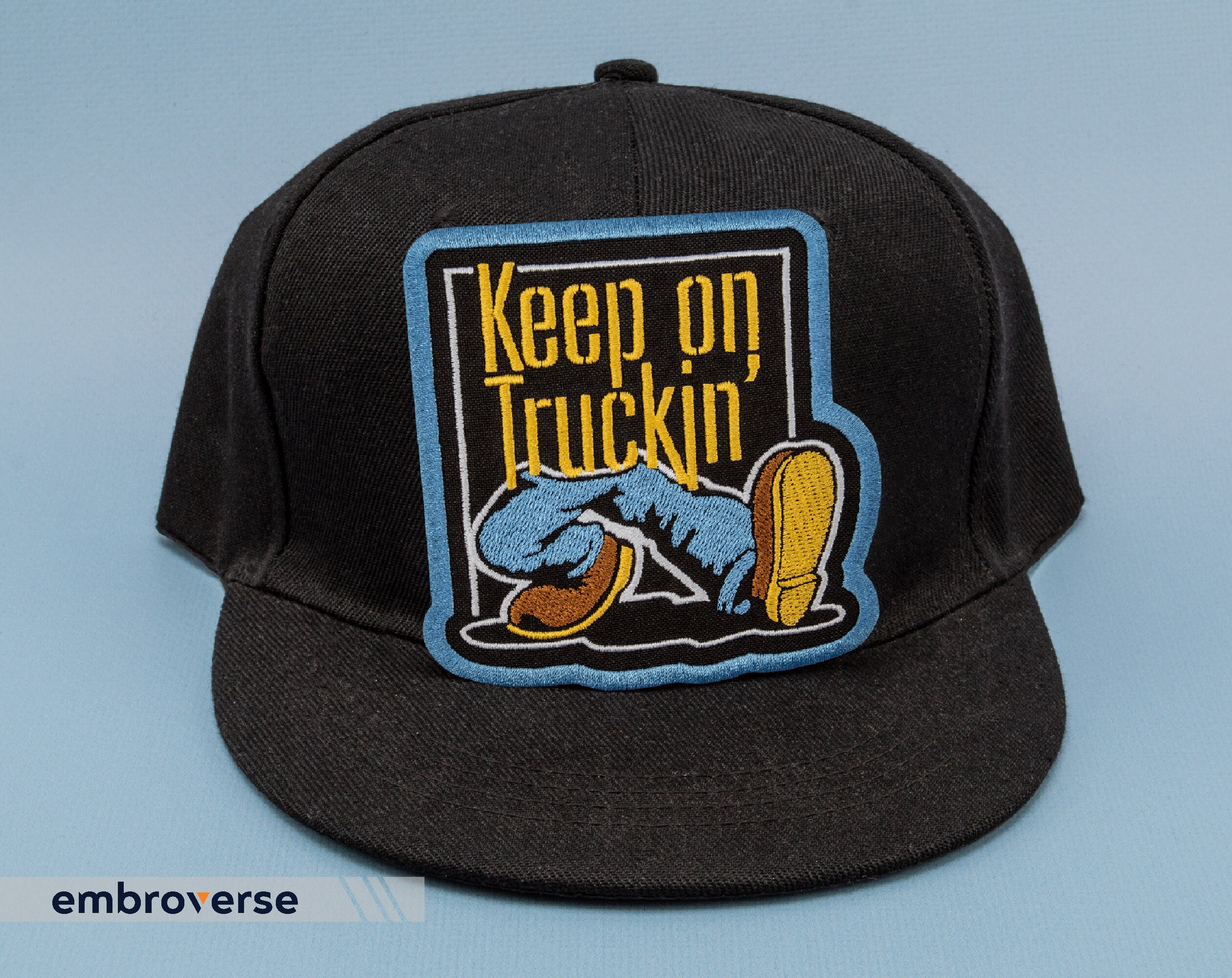 Keep on Trucking Patch Embroidered Vintage Style Iron on - Etsy UK