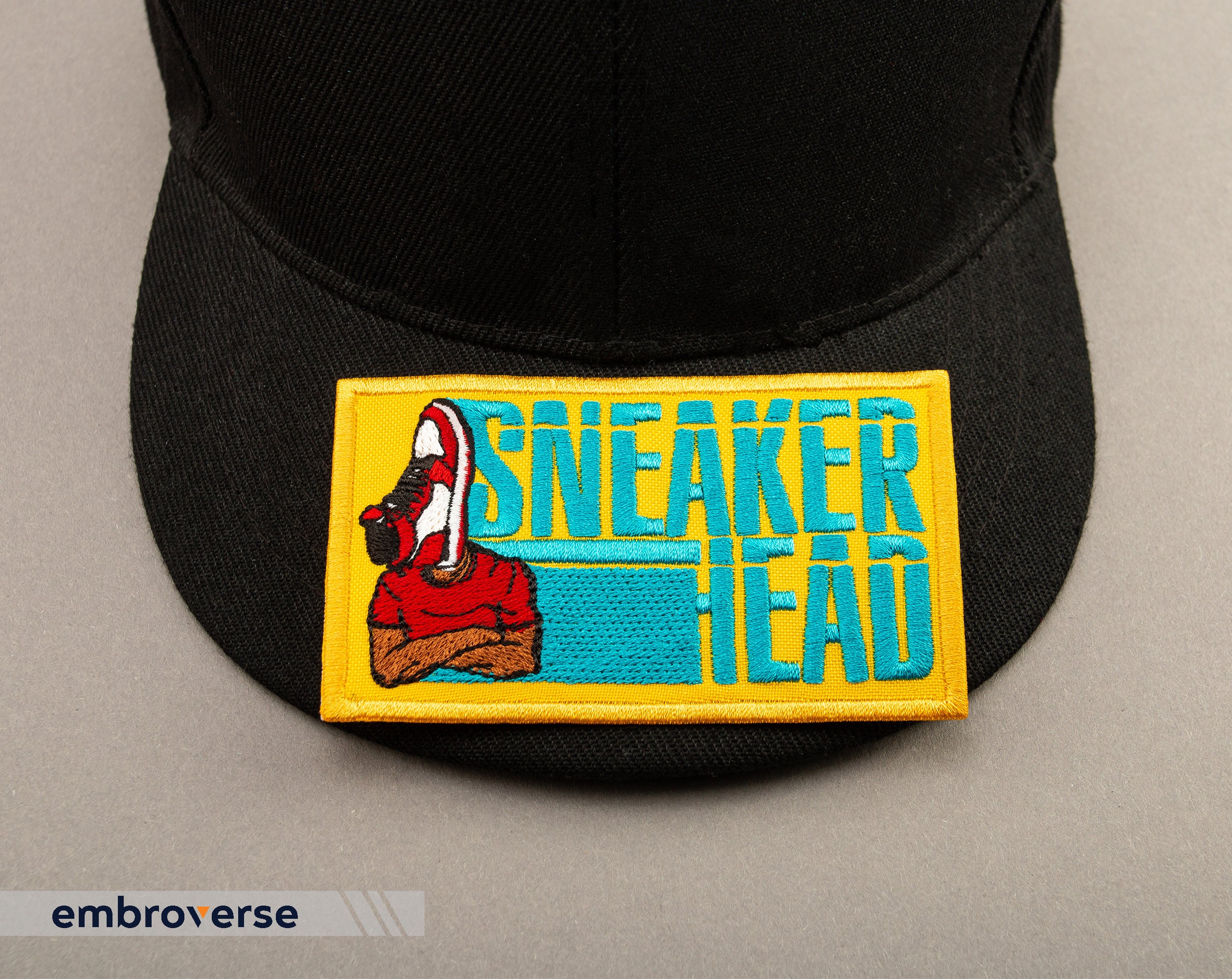 Sneaker Head Patch Funny Shoe Addict Quote Embroidered | Etsy